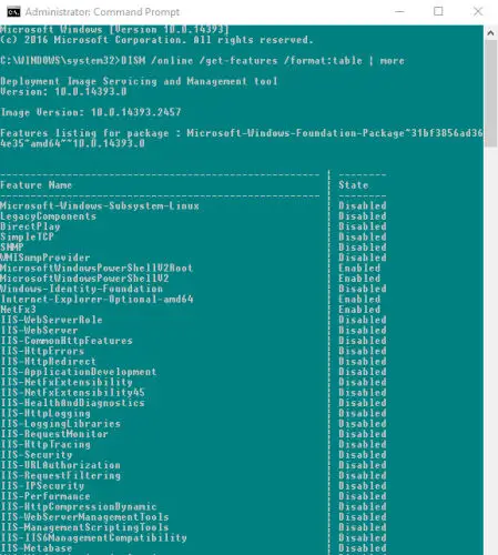 Enable Disable Windows Features Tip] Completely Disable And Remove