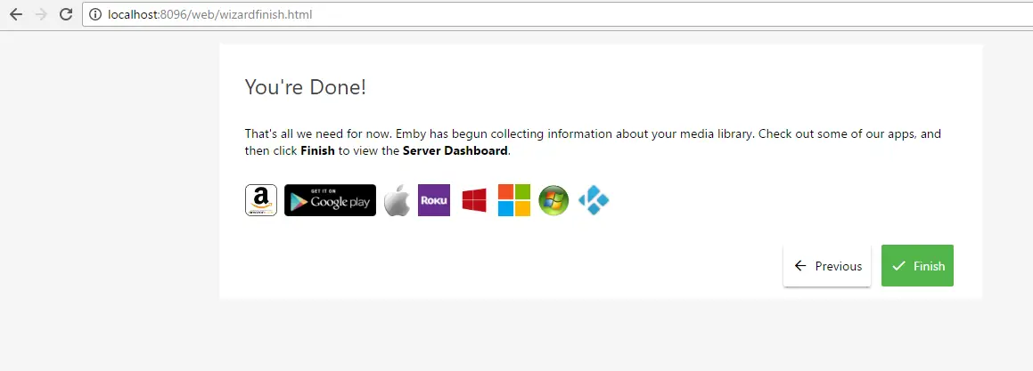 Download Emby Server Offline Installer