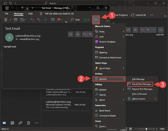 3 Ways To Undo Sending An Email In Outlook