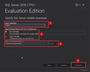 Download Microsoft SQL Server 2019 ISO All Languages