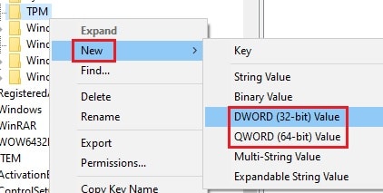 Difference Between DWORD And QWORD In Windows Registry