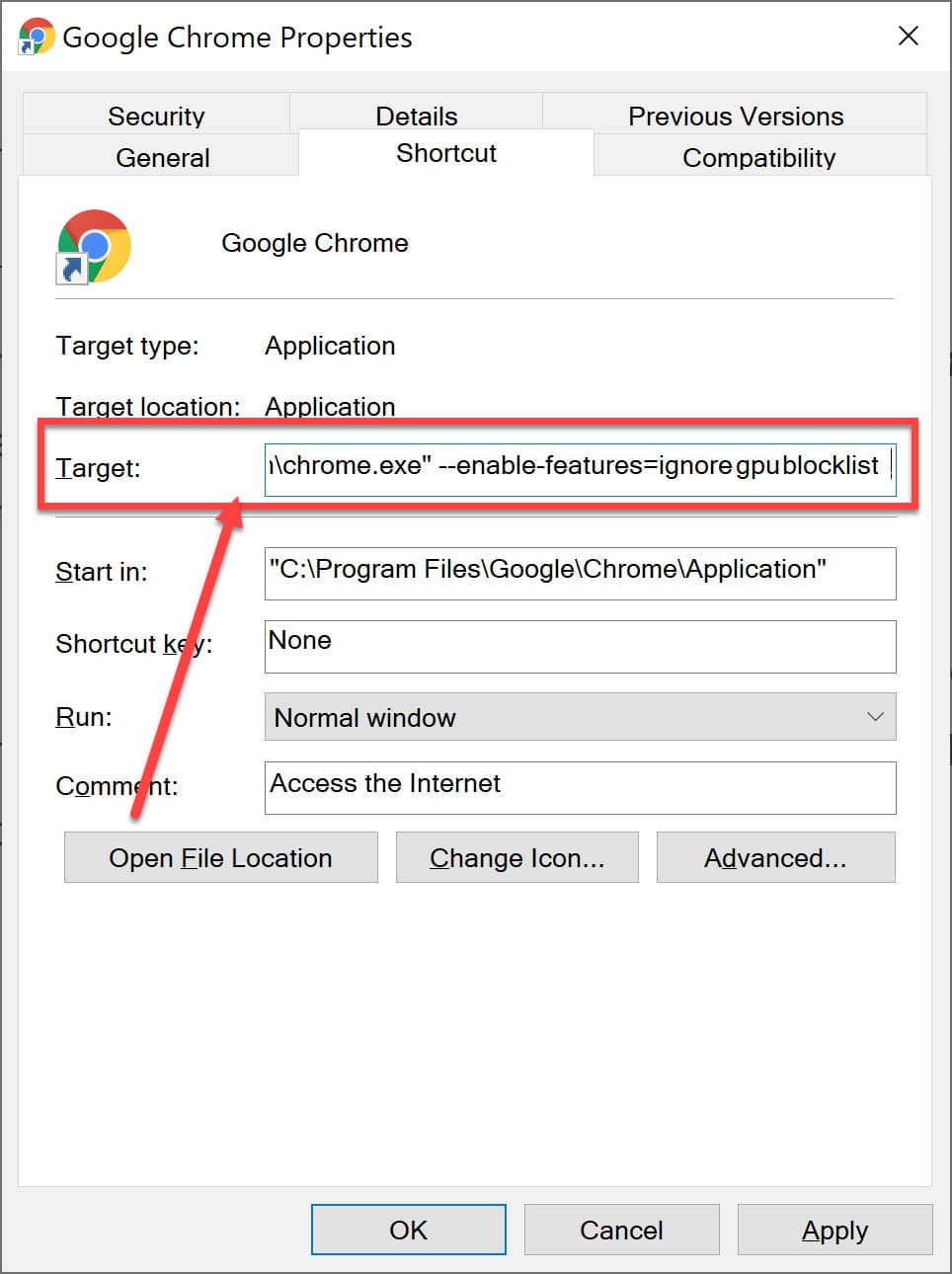 How To Add Experimental Features In Chrome Using Command Line Switches