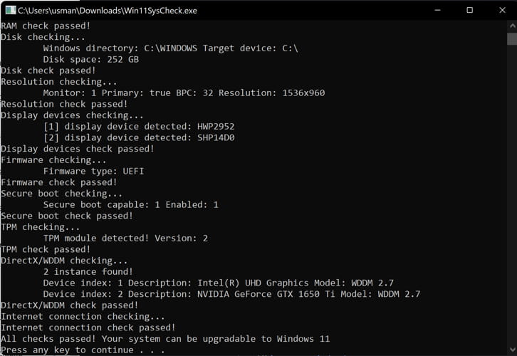 How To Check All Requirements For Windows 11