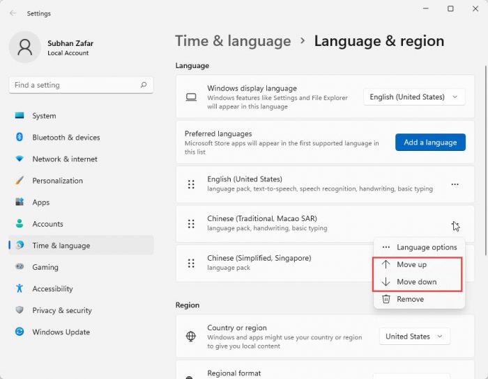 How To Change Display Language In Windows 11