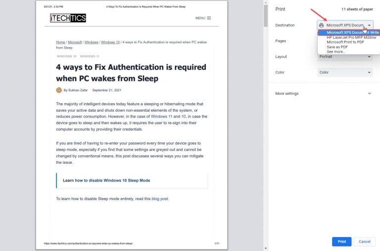 How To Enable XPS Viewer On Windows 11/10