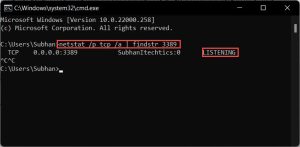 How To Start Remote Desktop Connection (mstsc) Using Command Line
