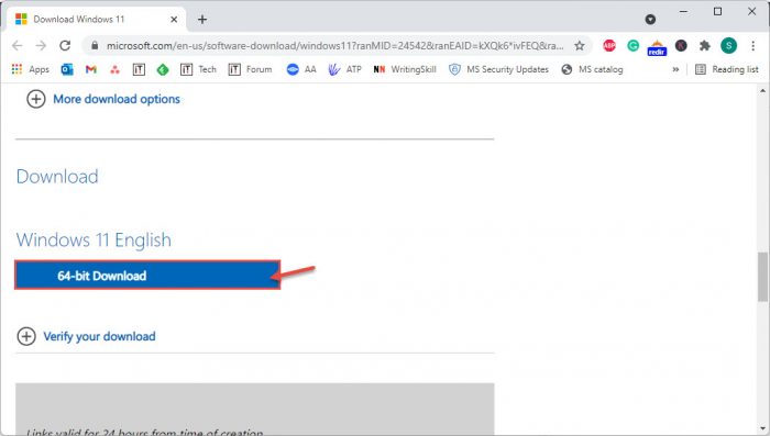 Windows 11 ISO Files Official Direct Download Links (64-bit)