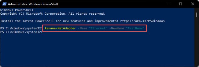 How To Change Network And Network Adapter Names In Windows 11