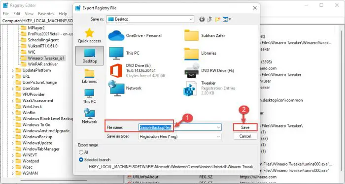 How To Uninstall Programs Using Windows Registry