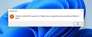 How To Enable Local Security Policy (secpol.msc) In Windows 11 (Home + Pro)
