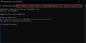How To Install .NET Framework 3.5 In Windows 11