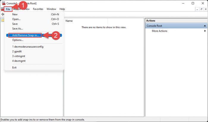 List Of Microsoft Management .MSC Files In Windows