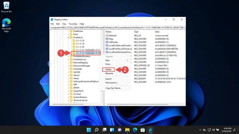 Delete Windows User Profile To Safely Reset Your Account