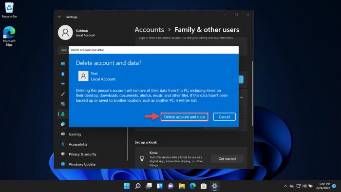 Delete Windows User Profile To Safely Reset Your Account
