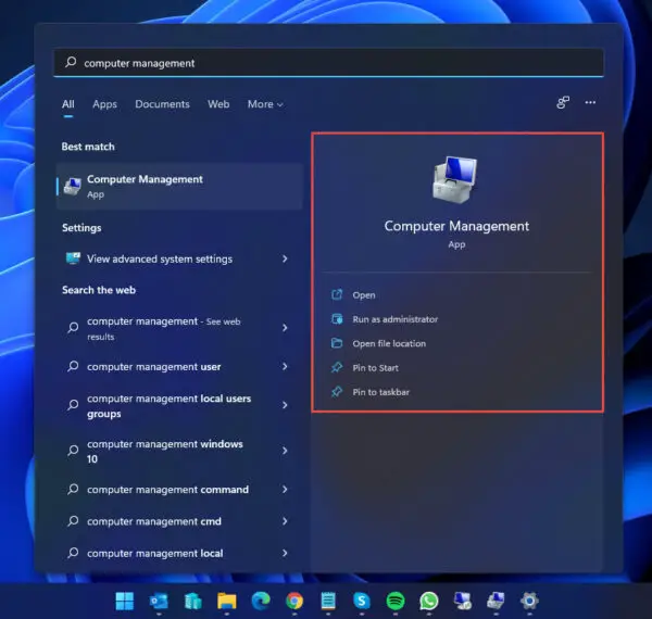 8 Ways To Open Computer Management Console (compmgmt.msc) In Windows
