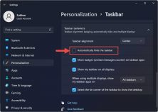 How To Bring Back Disappeared Taskbar In Windows 11/10
