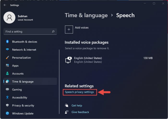 How To Set Up Voice Typing In Windows 11/10