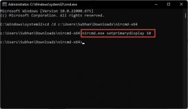 3 Ways To Change Primary Monitor In Windows 11/10