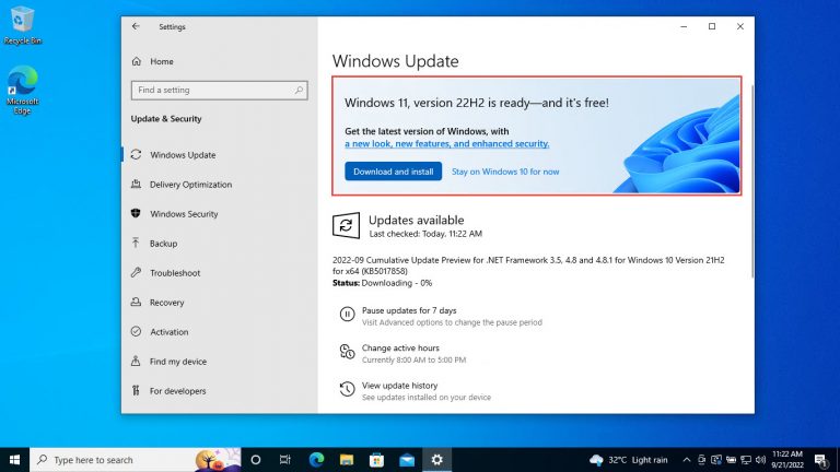 Download And Install Windows 11 Version 22H2 (2022 Update)