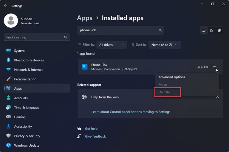 What Is PhoneExperienceHost.EXE (Phone Link) And How To Disable It