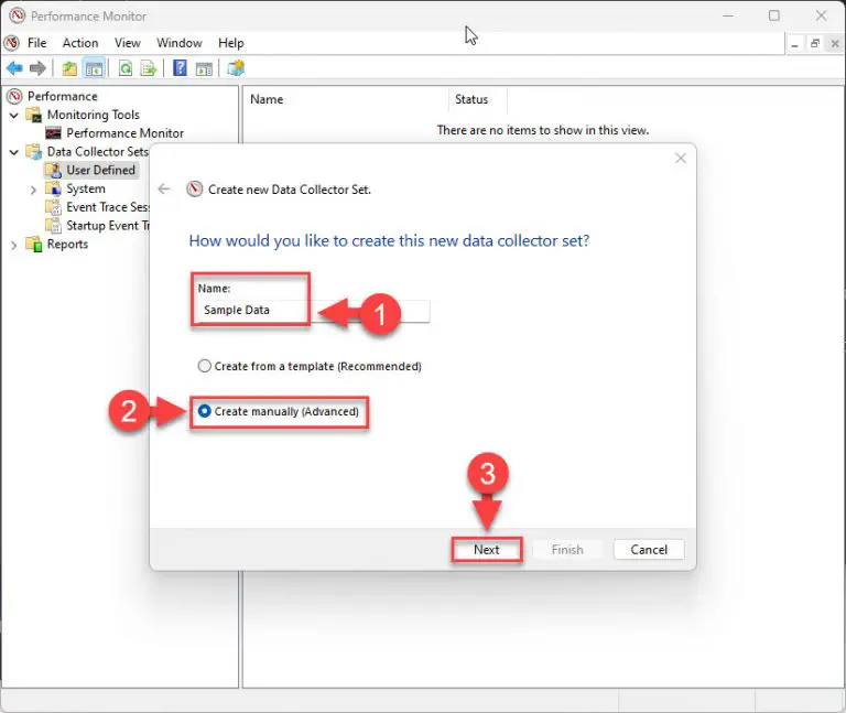 How To Run Windows 11/10 Performance Test Using Performance Monitor