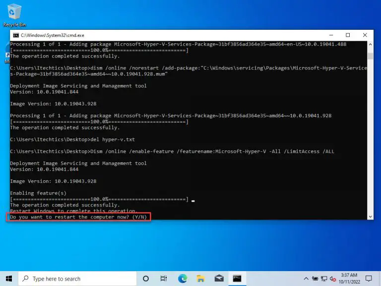 How To Enable Hyper-V On Windows 10 (Home & Pro)