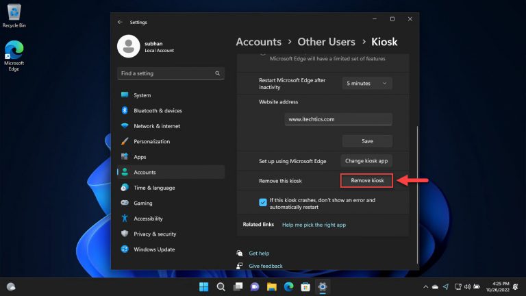 What Is Kiosk Mode (Assigned Access) In Windows And How To Set It Up