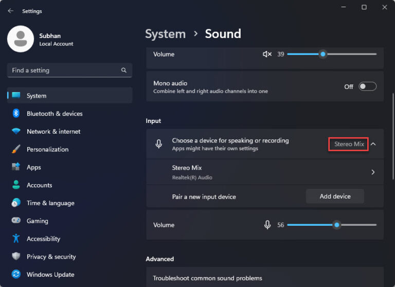 Fix Missing Or Disable Realtek Stereo Mix In Windows 11/10