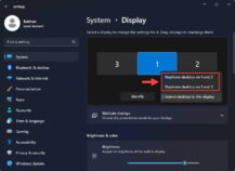 How To Duplicate Or Extend Screen On Windows 11/10