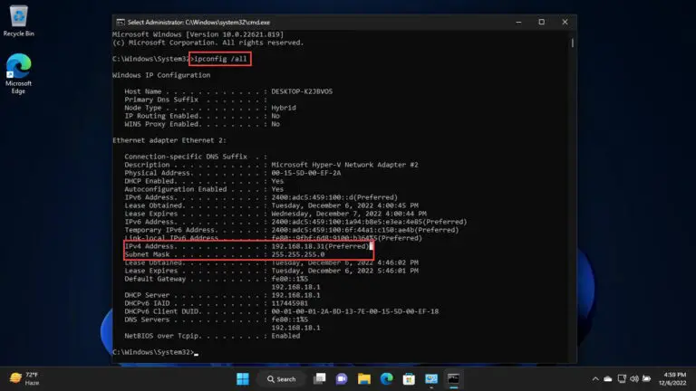 How To Fix "Unidentified Network" Error On Windows 11/10
