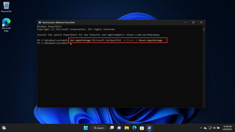 How To Fix A Blank Windows Security Screen In Windows 11/10