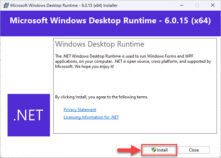 Download .NET 6.0.15 LTS (Offline Installers)