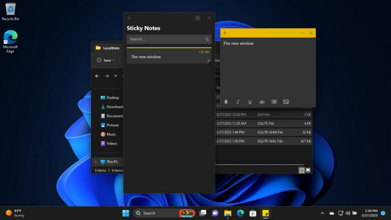 How To Open, Backup, And Restore Sticky Notes In Windows 11