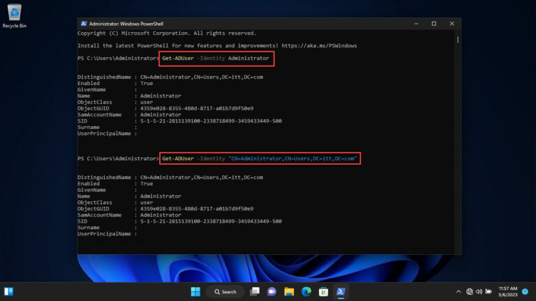 How To Find Active Directory User Information With Powershell Get Aduser