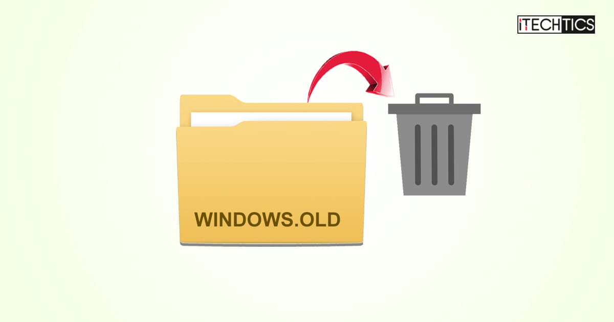 How To Delete The Windowsold Folder Using Command Prompt