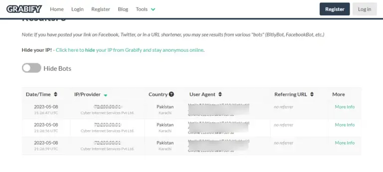 How To Track IP Addresses Using Grabify