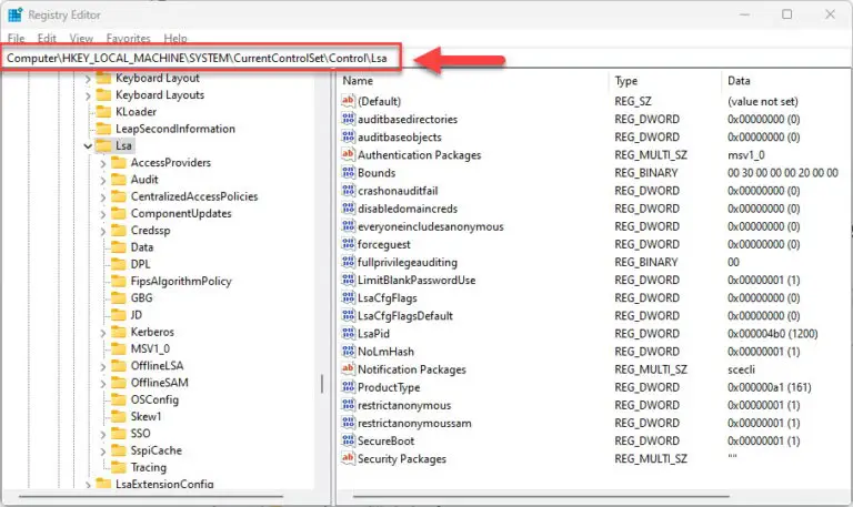 How To Fix "Local Security Authority Protection Is Off" Error On Windows 11