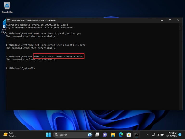 How To Enable And Create Guest Account On Windows 10, 11