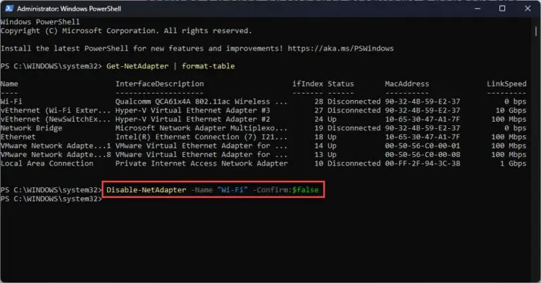 5 Ways To Disable, Enable, Or Restart Network Adapter In Windows 11 (Ethernet And Wi-Fi)