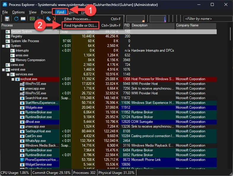 How To Check Which Process Is Using Or Locking File Or Folder In Windows