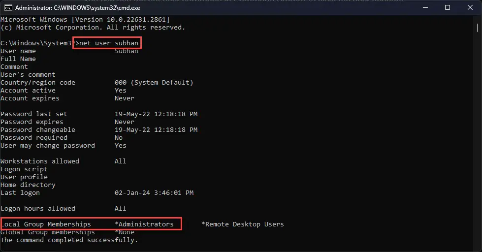 5 Ways To Check If Your Account Has Admin Rights On Windows