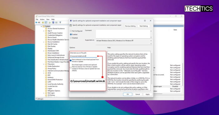 How To Repair Windows Image Or Install Feature On Demand (FoD) From Alternate Source/Path