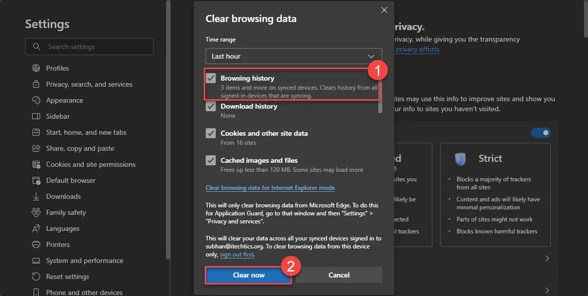 How To Clear, Delete Browsing History In Any Browser