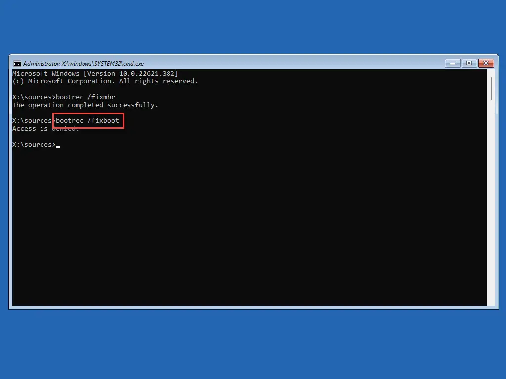 How To Use Bootrec To Repair Startup Issues In Windows