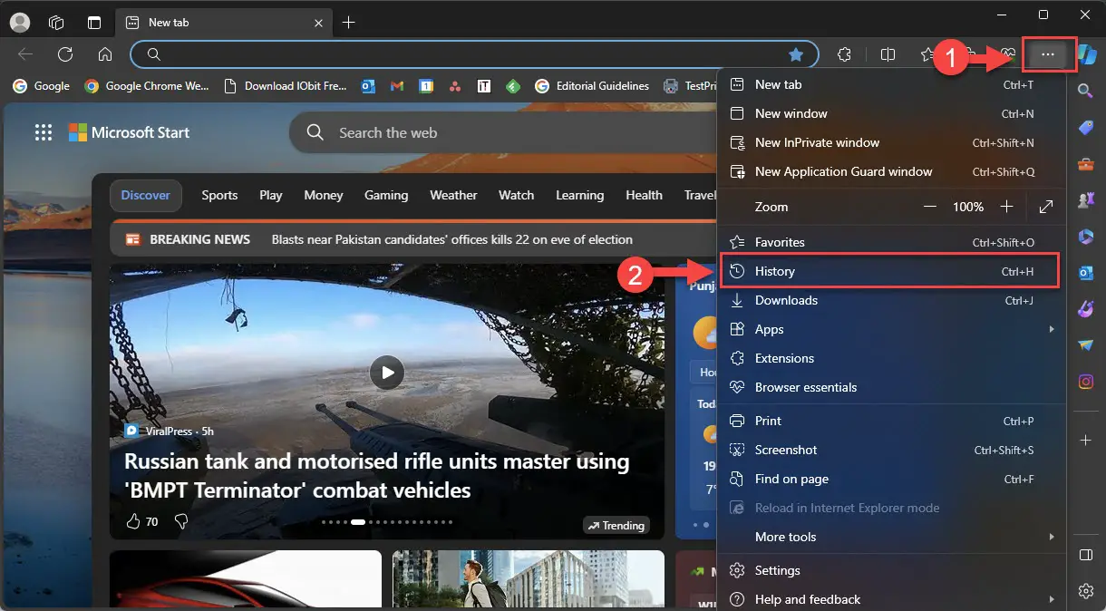 How To Clear, Delete Browsing History In Any Browser