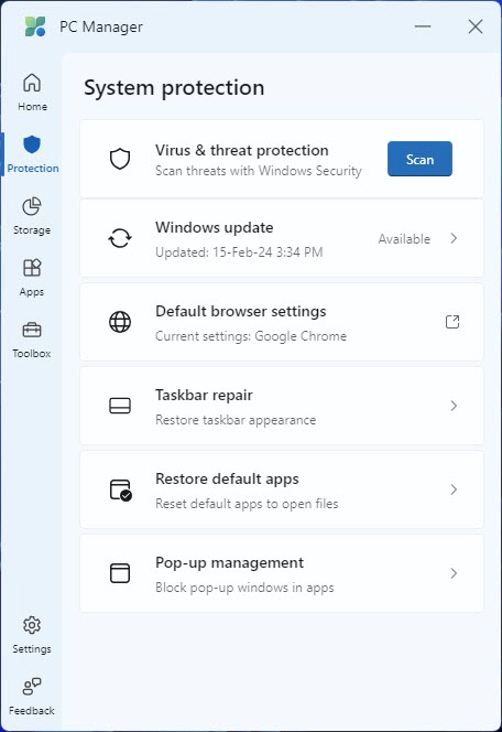 Microsoft Makes PC Manager Generally Available For PC Health Monitoring ... Microsoft Makes PC Manager Generally Available For PC Health Monitoring ...