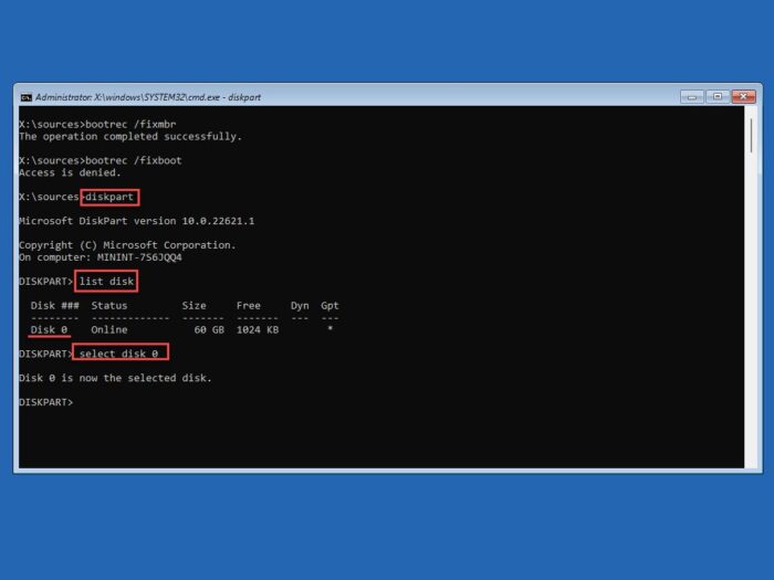 How To Use Bootrec To Repair Startup Issues In Windows