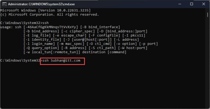 How To Install The OpenSSH Client On Windows