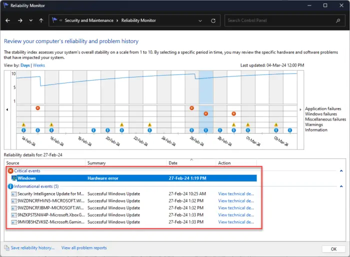 How To View Windows Crash And Error Logs