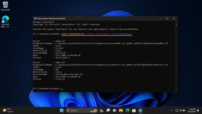 How To Backup And Restore Device Drivers On Windows 11, 10